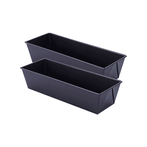 Pack 2 Moldes Rectangular Queques Pan Antiadherente 30 CM | Lider