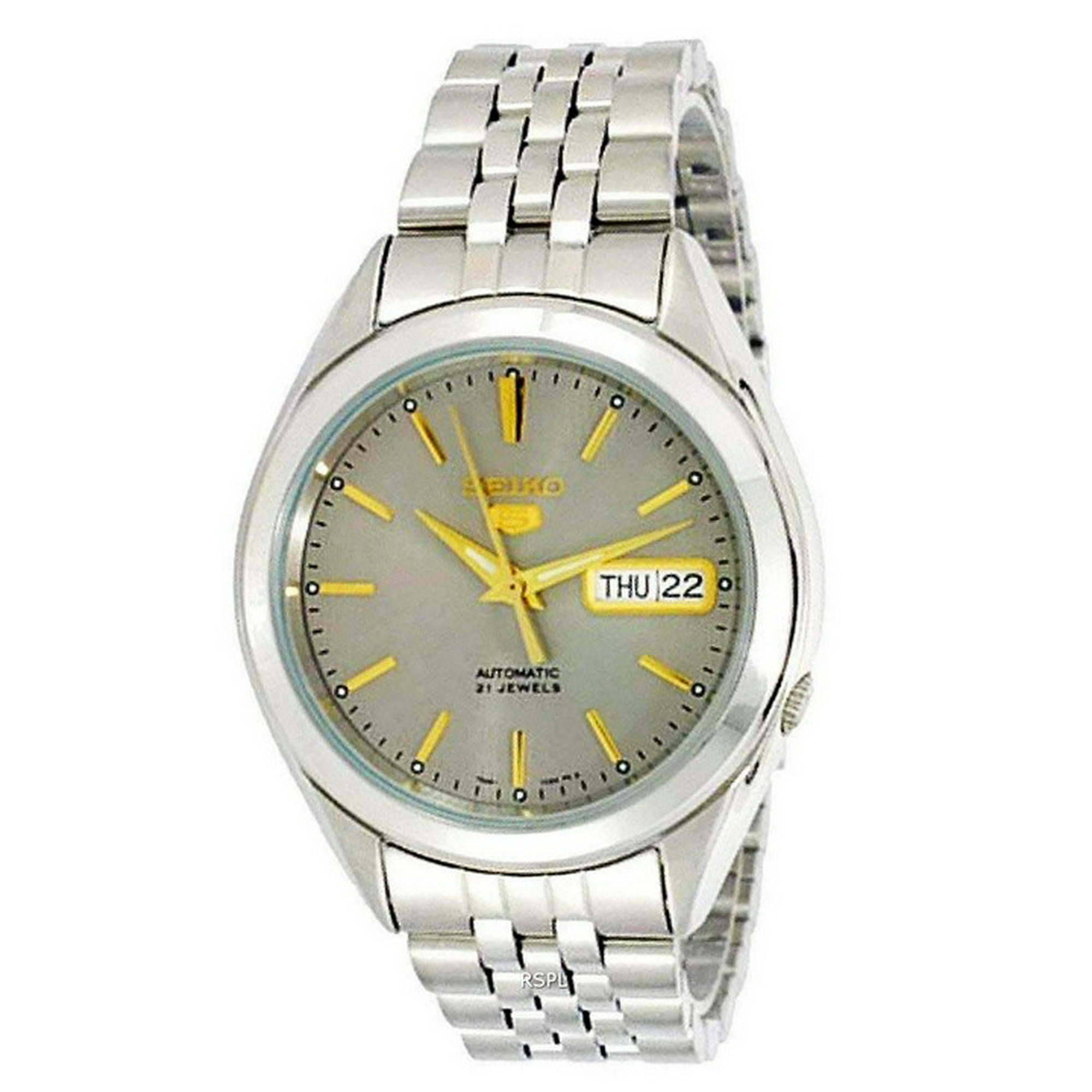 Reloj Seiko 5 Automatic 21 Jewels SNKL19 SNKL19K1 SNKL19K Men's Watch ...