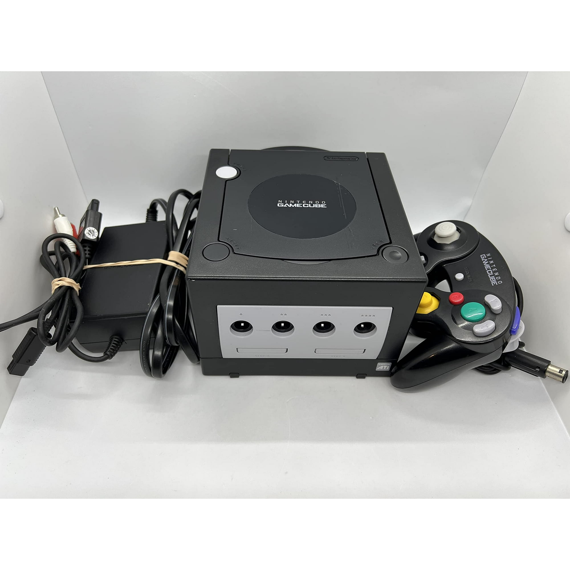 Nintendo Consola Gamecube Negra con Cables de Alimentación y AV Usados ...