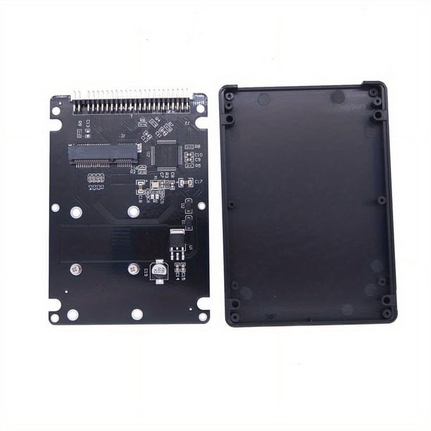 M.2 NGFF MSATA To 2.5inch IDE 44PIN High Speed Hard Disk Case MINI PCI ...