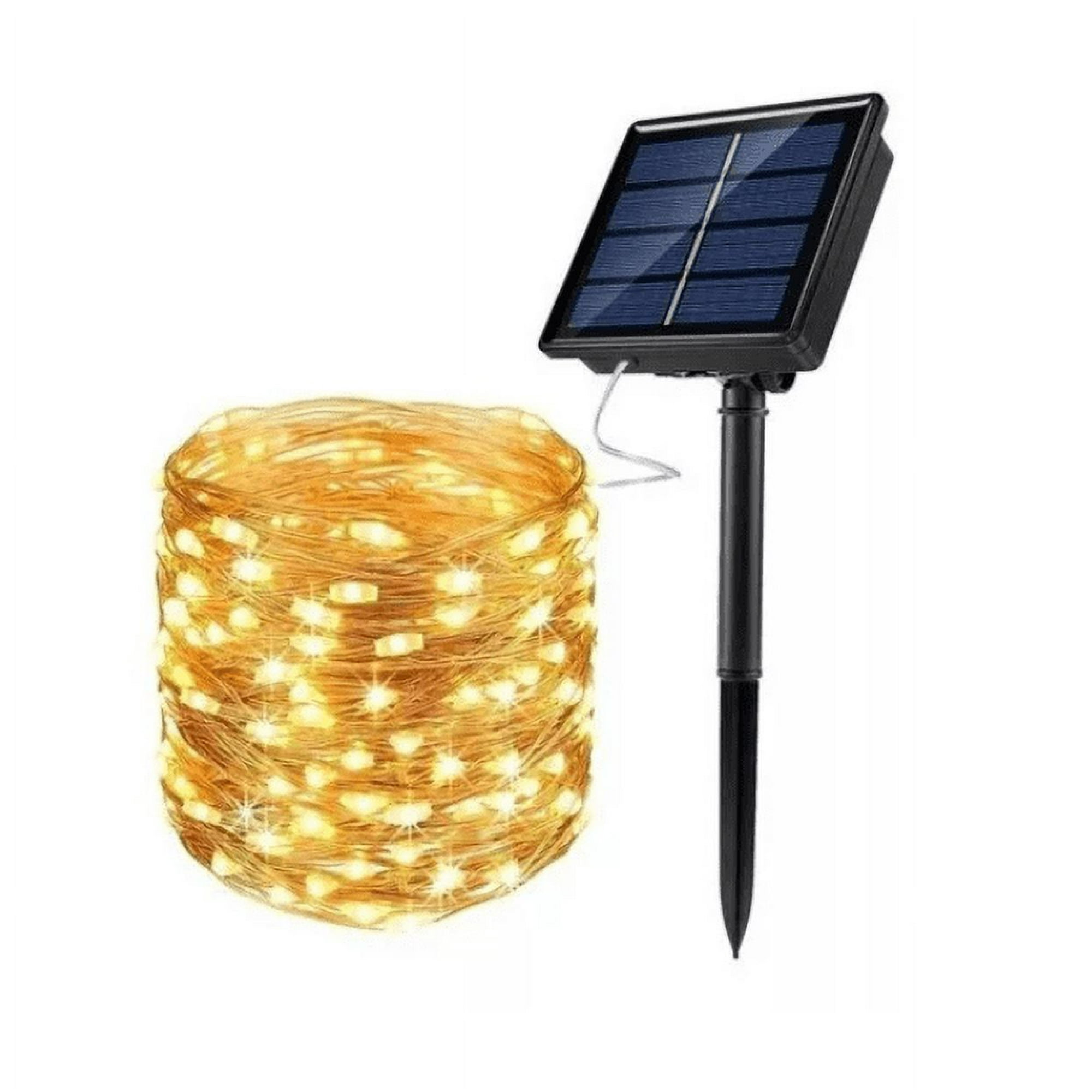 Guirnalda 200 Led Alambre Hada Led Boda 20mts Cálido Solar | Lider