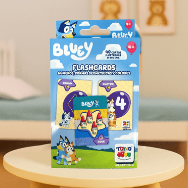 Juego Educativo Flash Cards Asociaciones - Bluey | Lider
