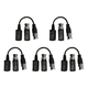 Kit 05 Pares de Balun Pasivo Hd Tvi/cvi/ahd Ds-1h18s/e(c) | Lider