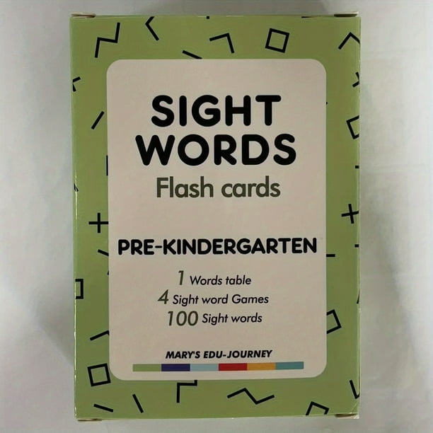600 Sight Words Flash Cards, Dolch & Fry High Frequency Sight Word ...