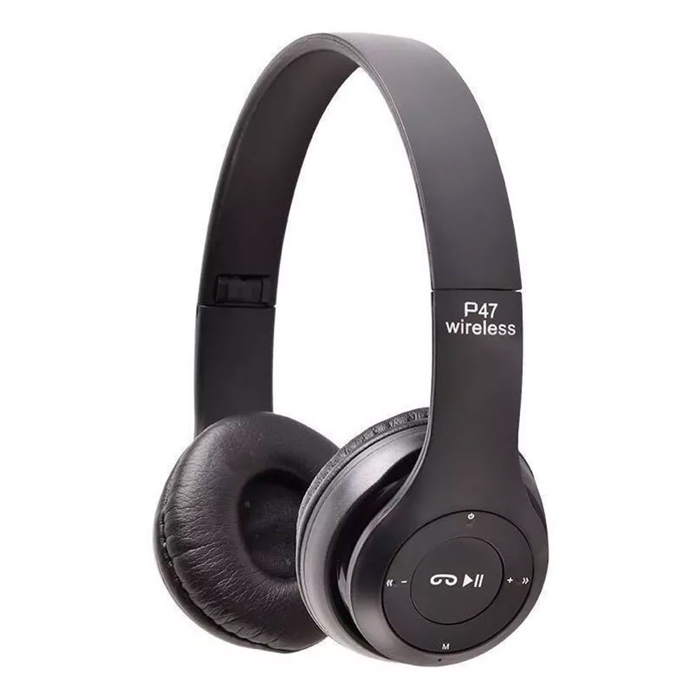 Audífonos Bluethooth FM tarjeta SD Pequeños Color Negro | Lider