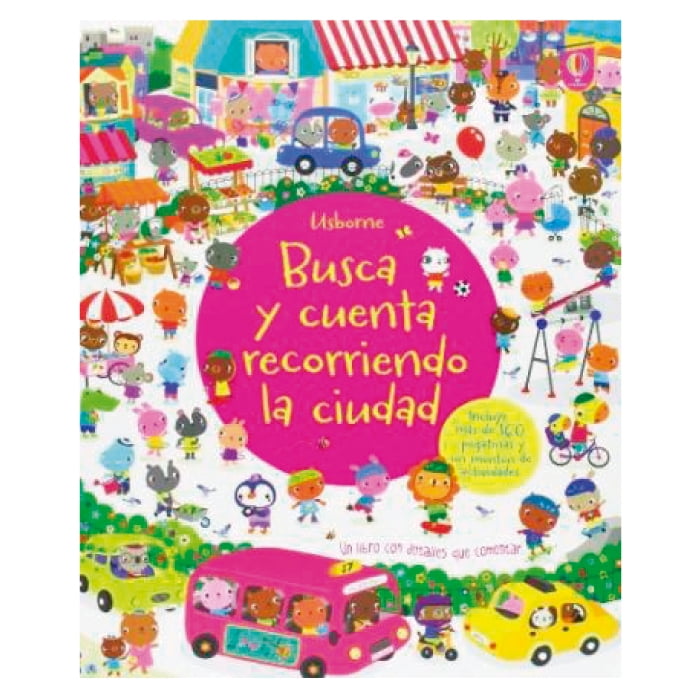 Libro Busca y Cuenta Recorriendo Ciudad | Lider