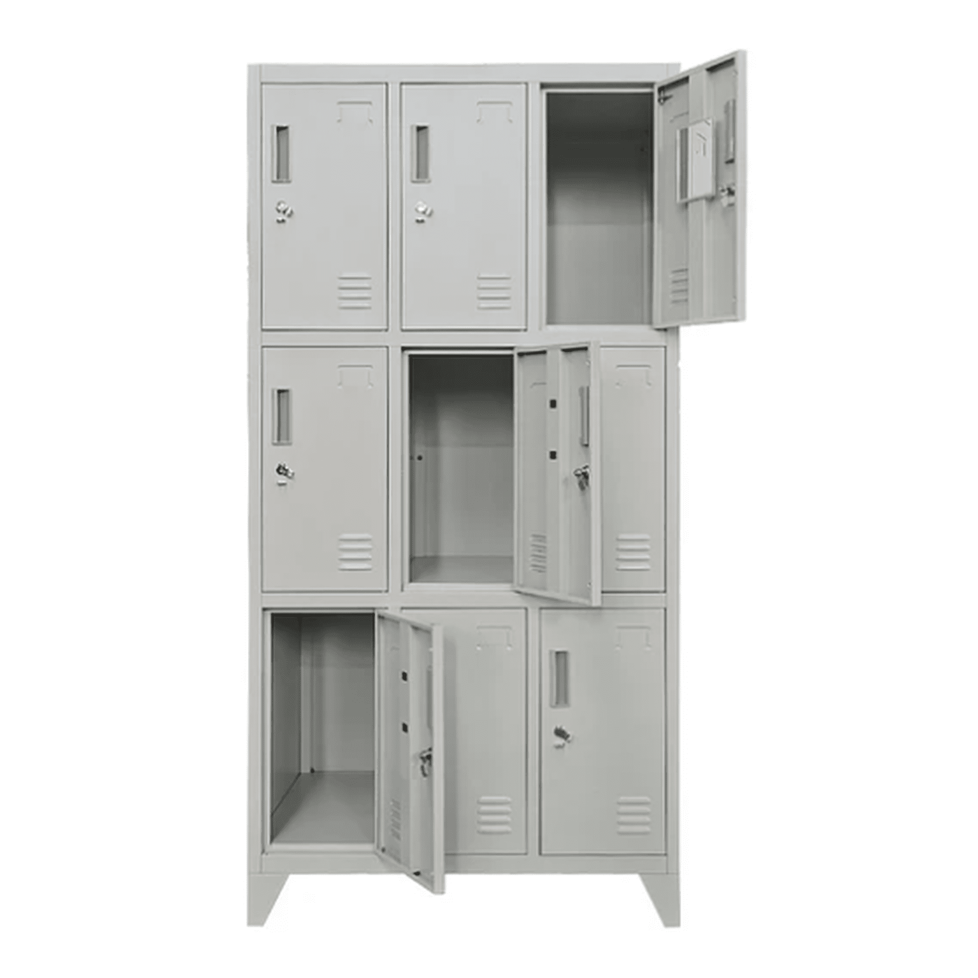 Locker Metálico 3 cuerpos 9 puertas | Lider