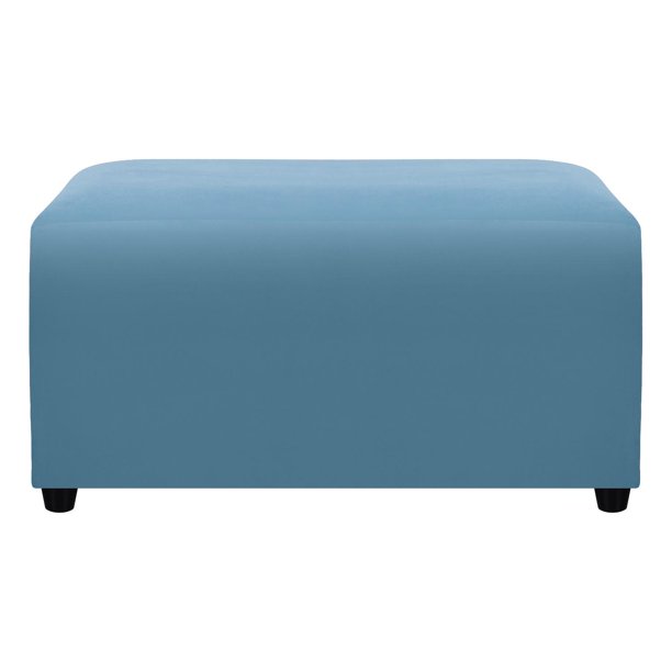 Banqueta Cali 2C Felpa 30 Azul Petroleo | Lider