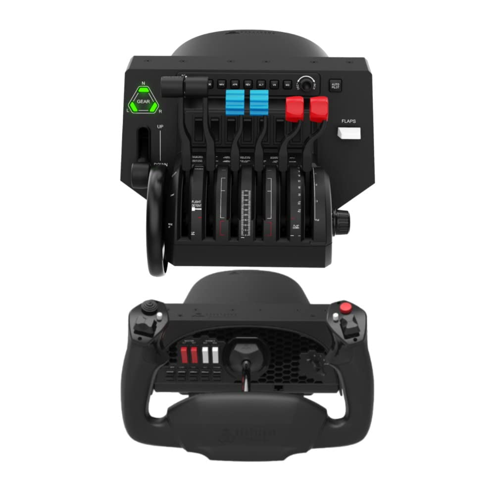 Paquete de controles de vuelo Honeycomb Alpha Yoke + Bravo Throttle | Lider