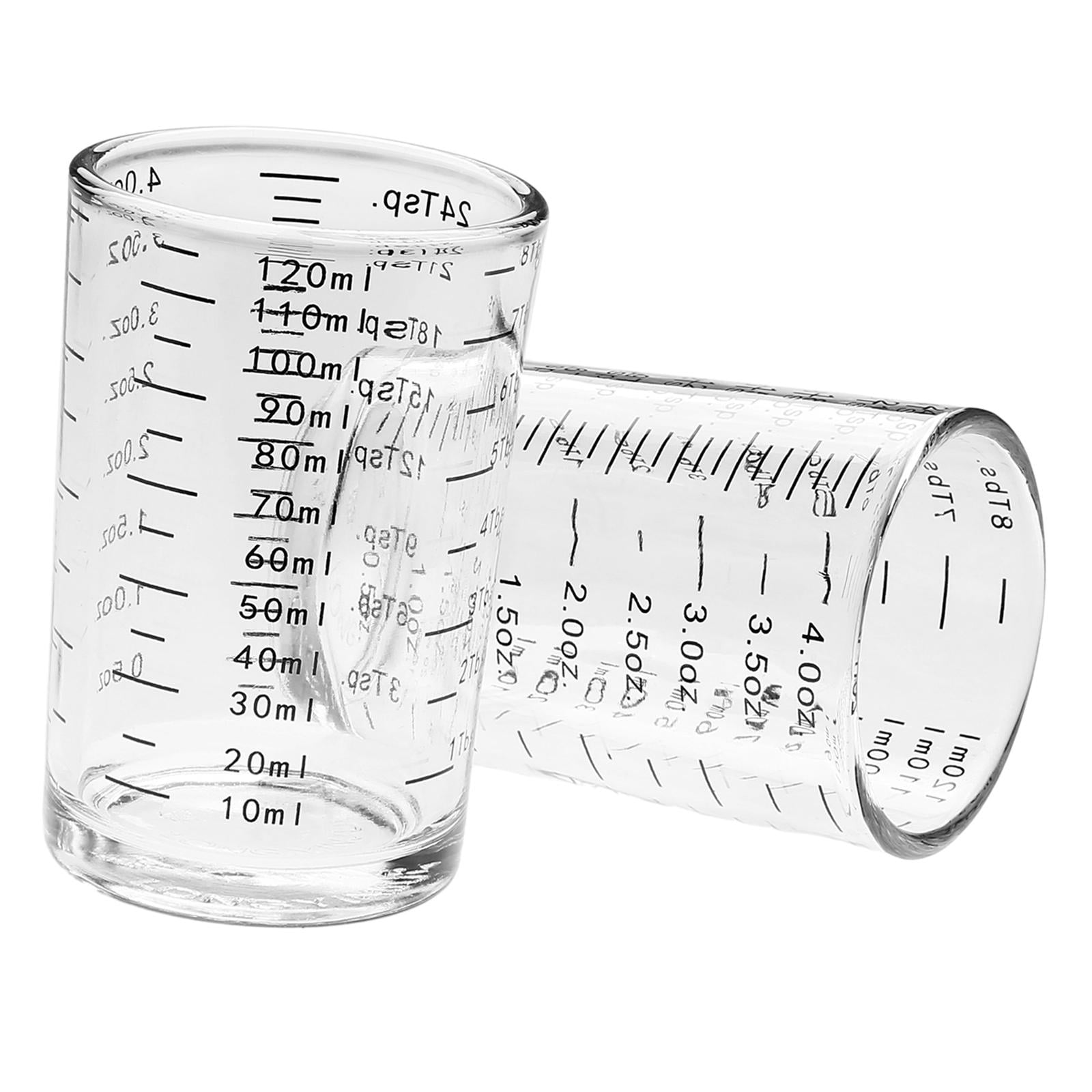 Taza Medidora De Vidrio, Recipiente Medidor Graduado Para Café, 2 ...