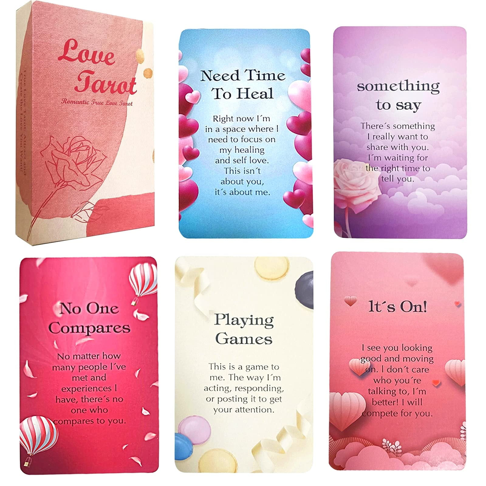 Oracle Cards Han Yu Bowen Love Twin Flame Tarot 54 cartas | Lider