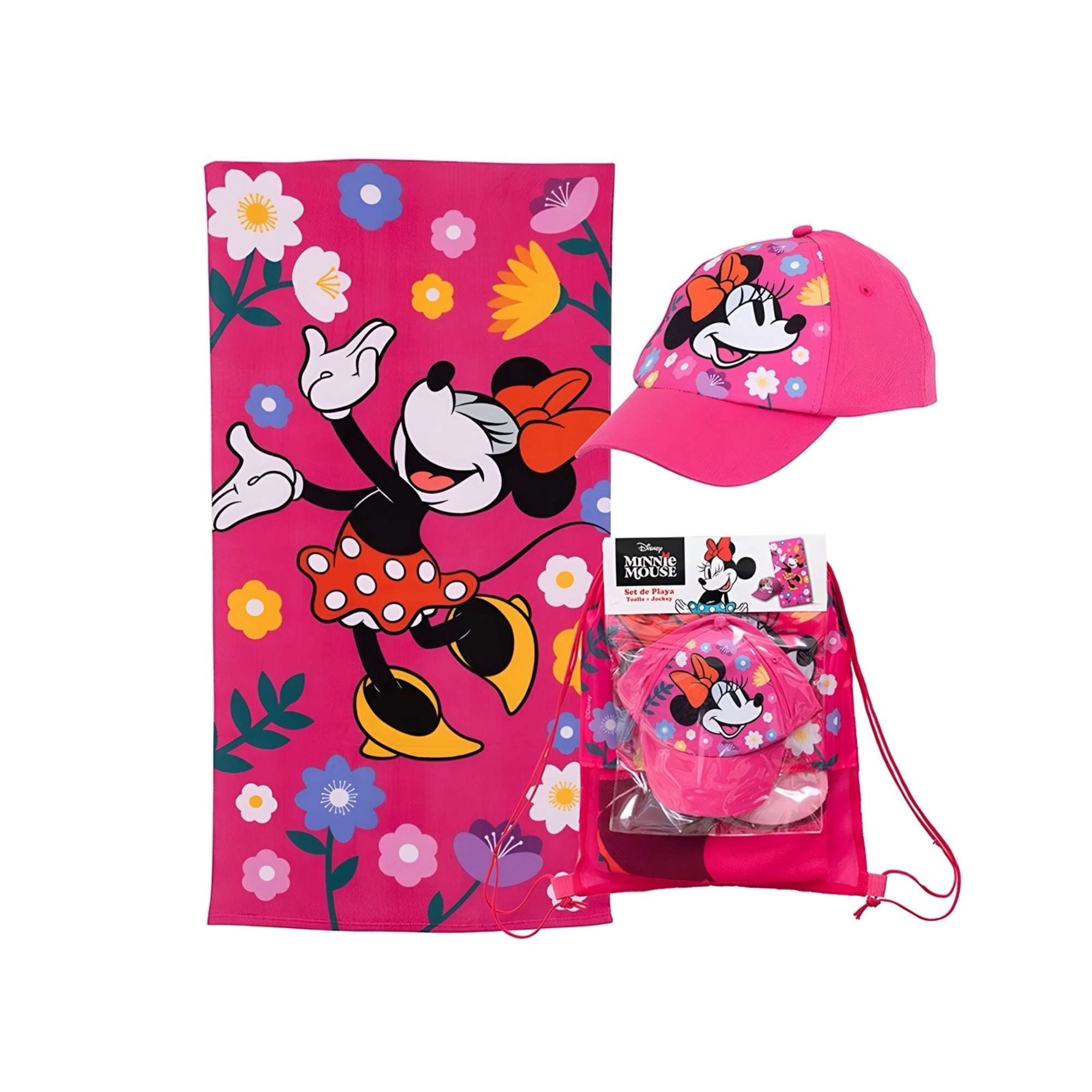 Toalla Niño Niña Con Yoquey Y Bolso Minnie | Lider