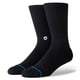 Calcetines Stance Crew Icon [paquete de 3] para hombre y mujer (negros ...