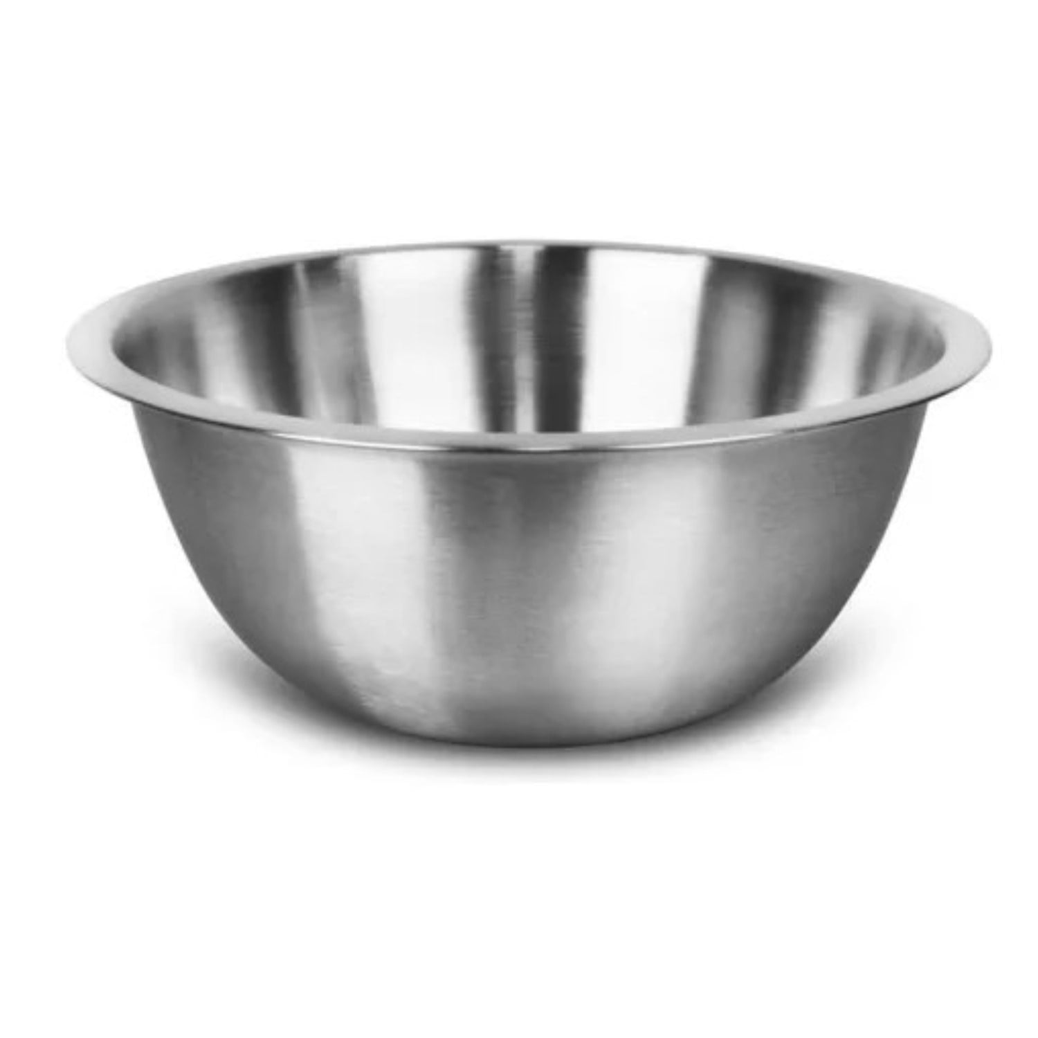 Bowl Profundo Batidor Acero Inoxidable 30cm Reposteria Color Plateado ...