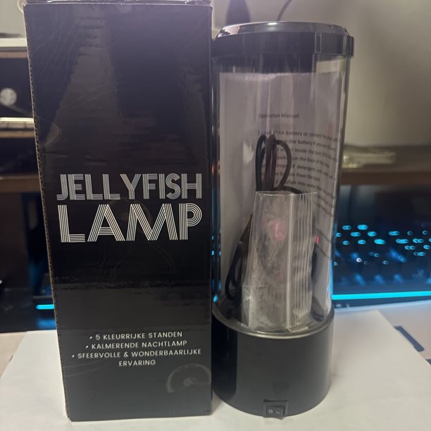 Jellyfish Lava Lamp 16 C Changing Mood Lamps Aquarium Artificial Tank ...