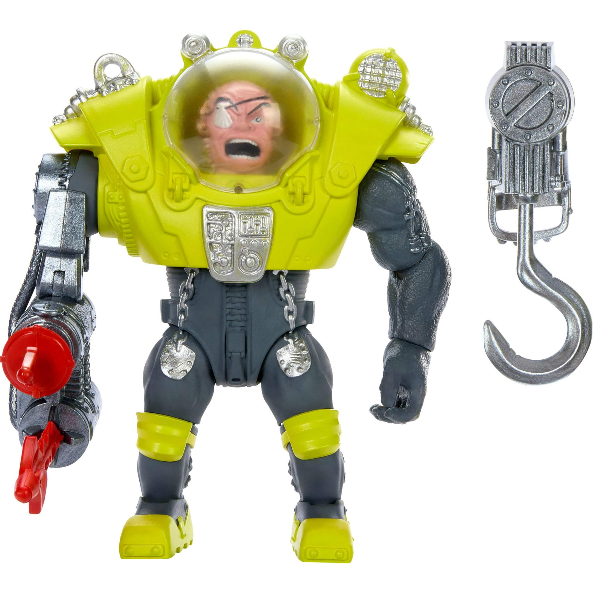 Figura de acción Mattel Street Sharks Dr. Piranoid de 15 cm con fusil ...