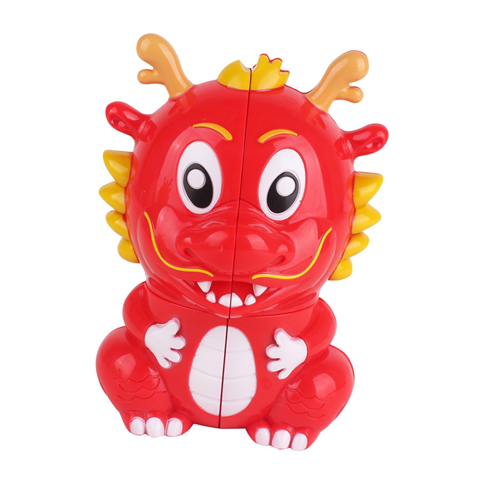 Dragon Speed Cube Cartoon Fidget Brain Teasers Para Niños Niñas Regalo ...