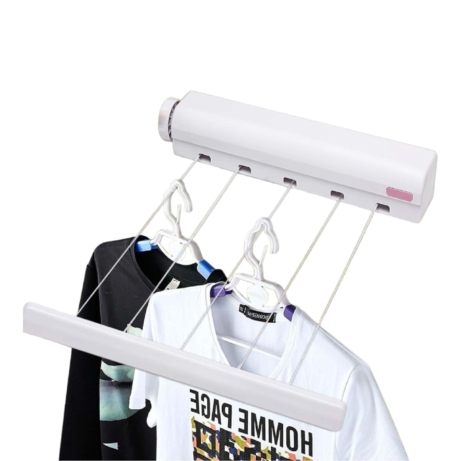 Colgador Retractil Tendero Tendedero Retractil Para Ropa | Lider