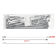 100pcs Abrazadera Metálica 4.6 × 500mm Amarra Acero Inoxidable 304 | Lider