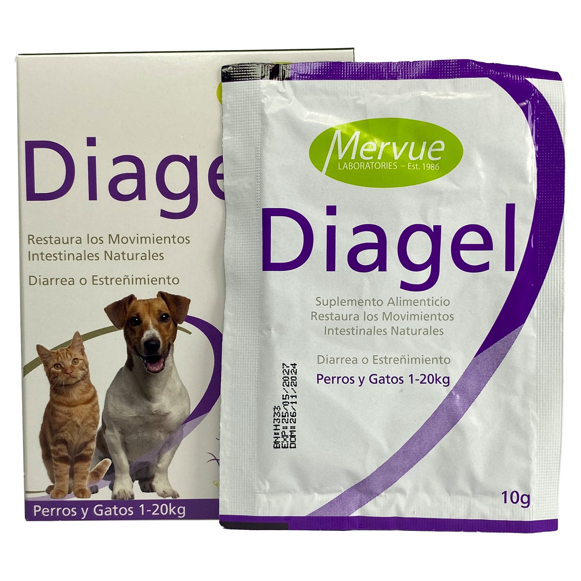 Diagel 10g X4 Suplemento Mascotas Diarrea Y Estreñimiento | Lider