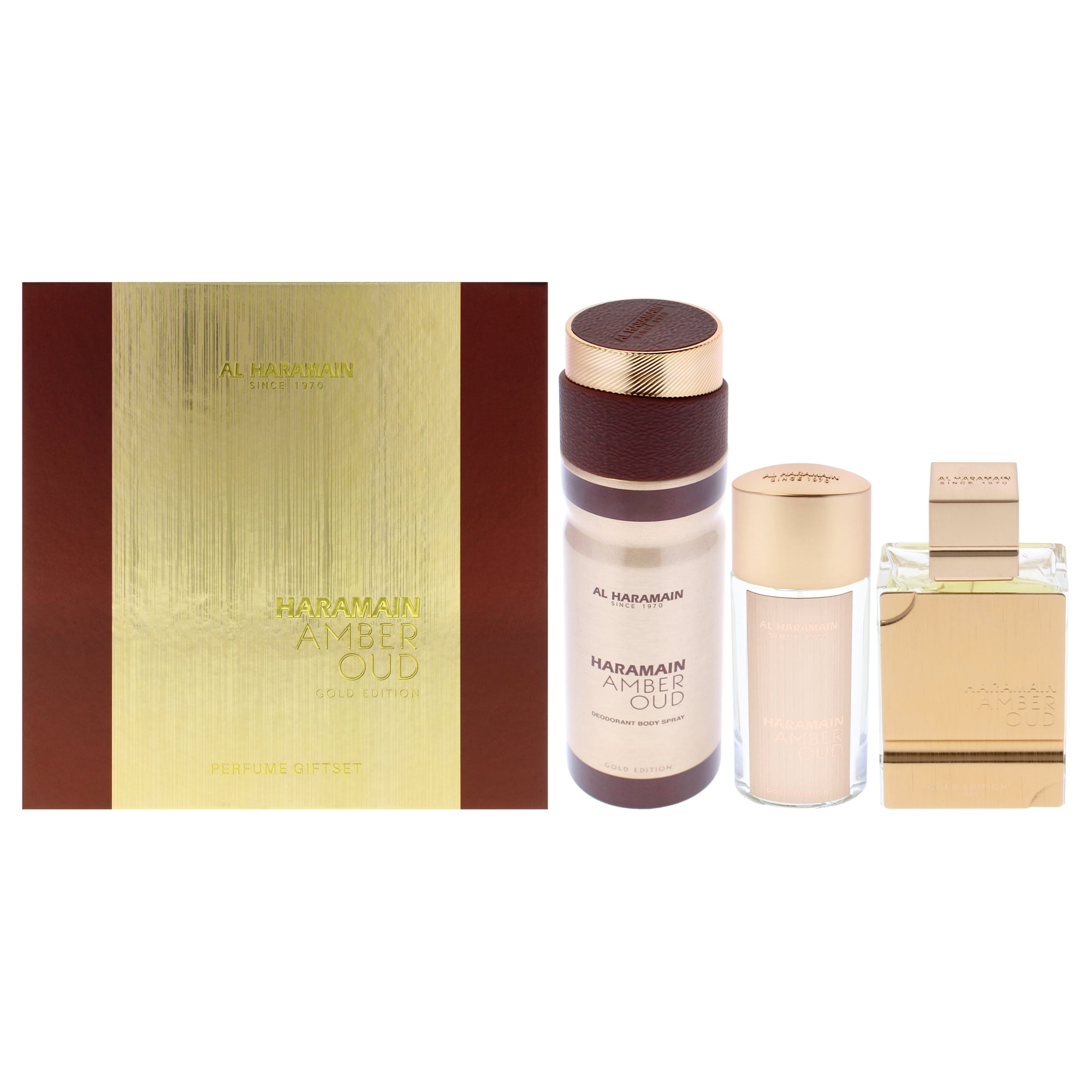 Set de Regalo Perfume Al Haramain Amber Oud Gold Edition EDP 75ml ...