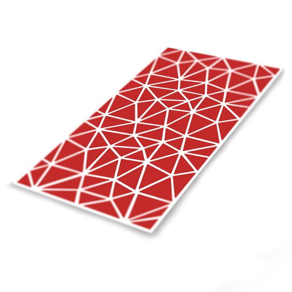 Reflectante Autoadhesivo Premask Crystal Rojo | Lider