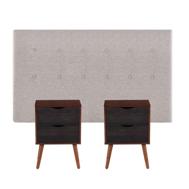 Respaldo y Velador Tigris 2 Plaza | Lider