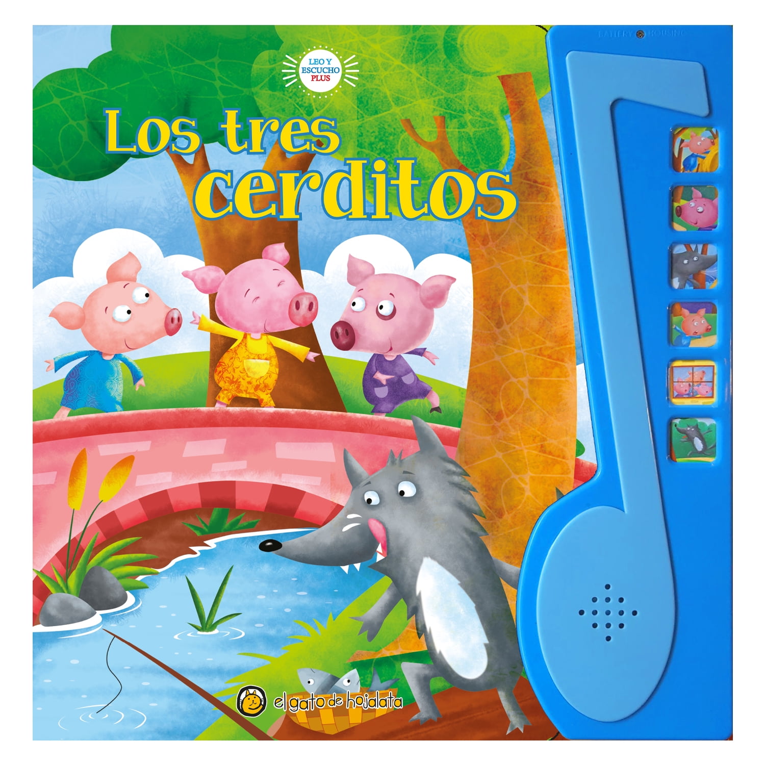 Libro Leo Y Escucho Plus - Los Tres Cerditos | Lider