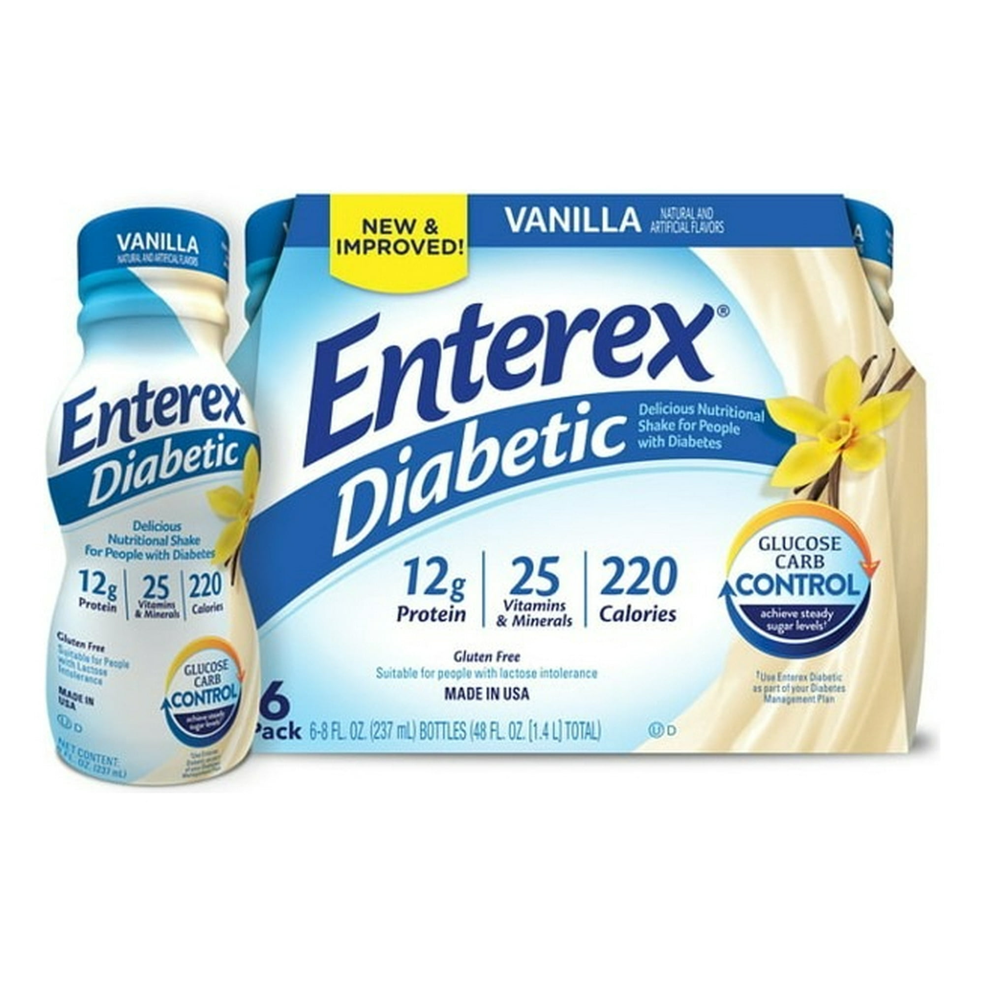 Enterex Diabetic Vainilla Liquido 237ml Pack X6 | Lider