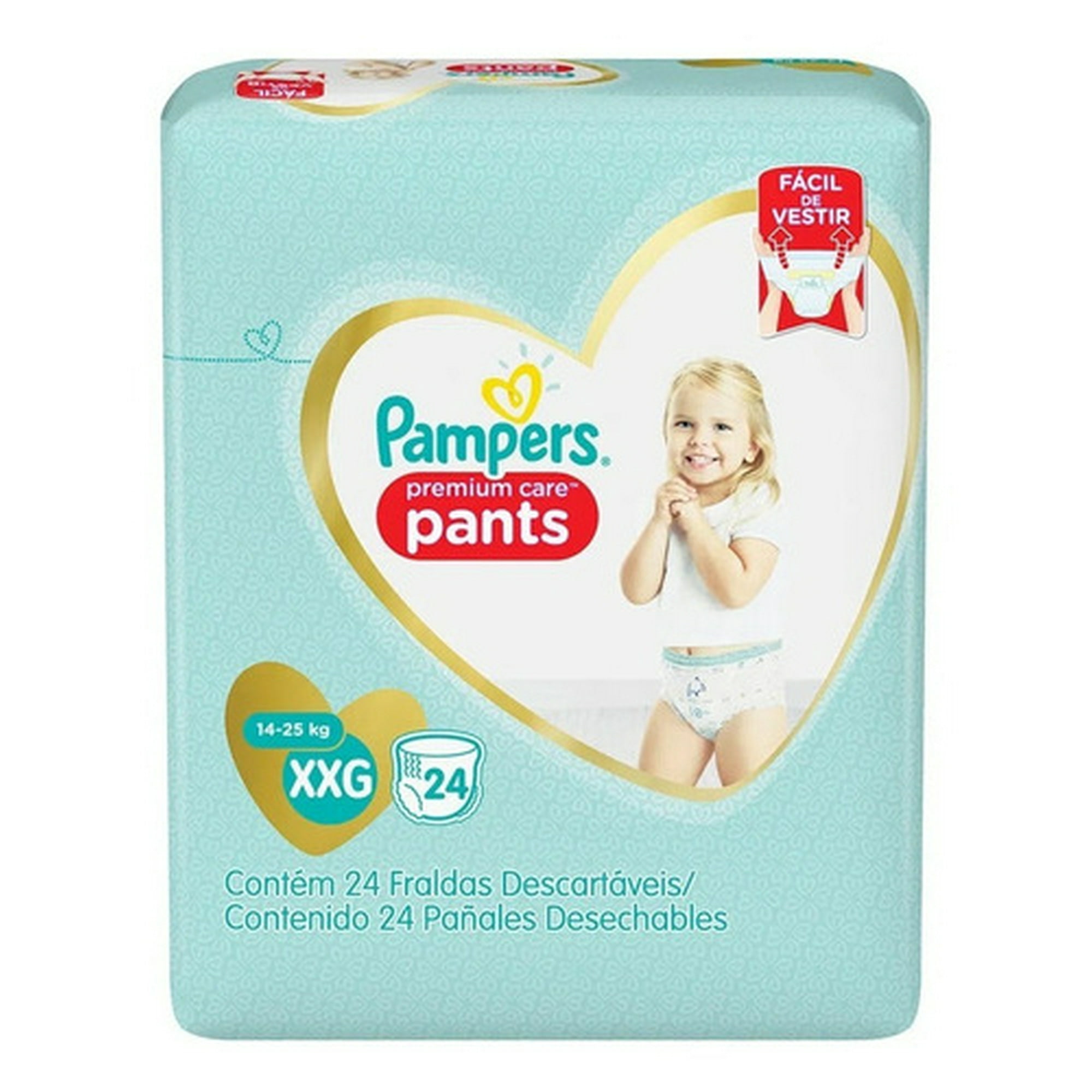 Pañales Pants Premium Care XXG x24 Un | Lider