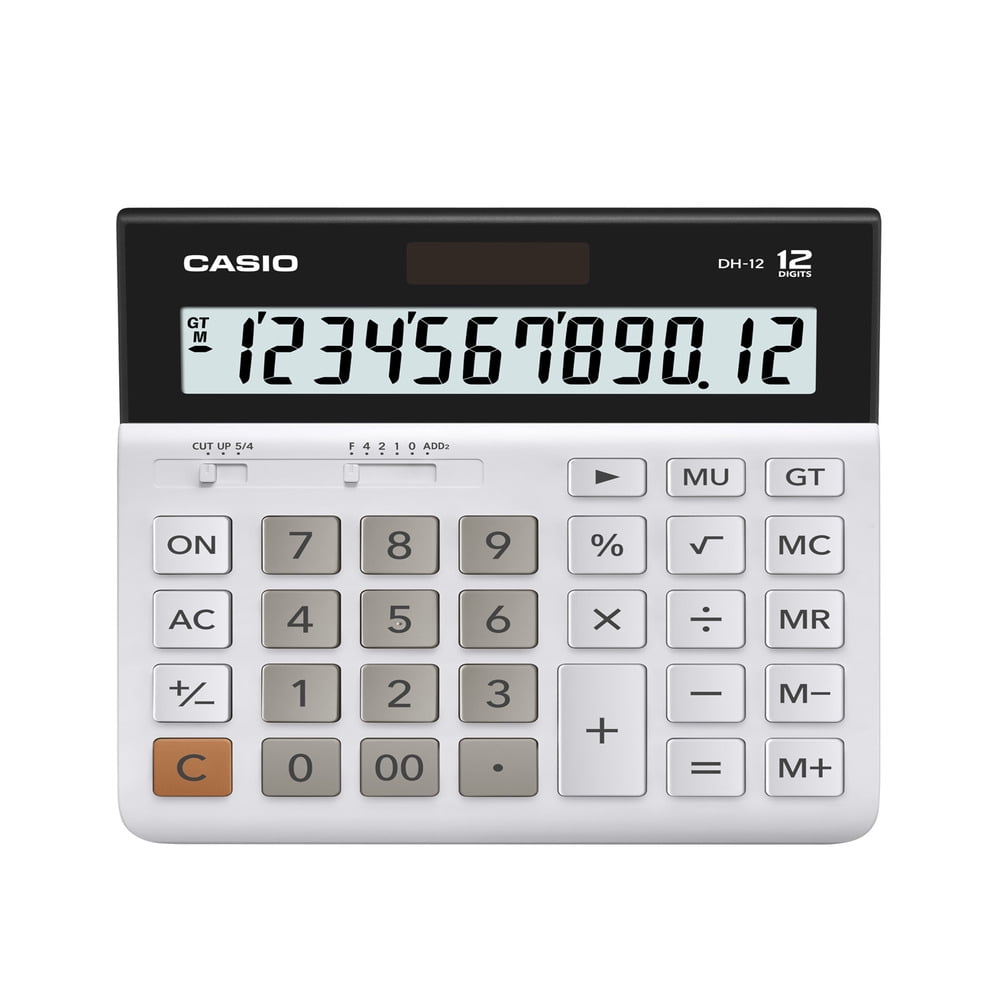 Calculadora Casio DH-12-WE-W-DH | Lider
