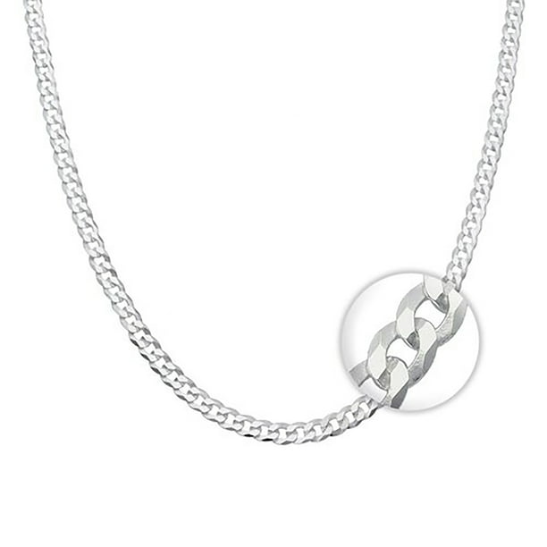 Cadena Grumet Plata Fina Ley 925 3mm 50cm Unisex | Lider