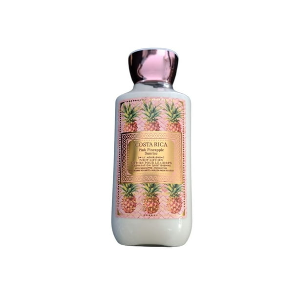 Body Lotion. Costa Rica Pink Pineapple Sunrise. 236ml. Bath & Body ...