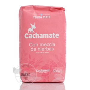 Cachamate Yerba Mate Rosa Mezcla De Hierbas 1Kg
