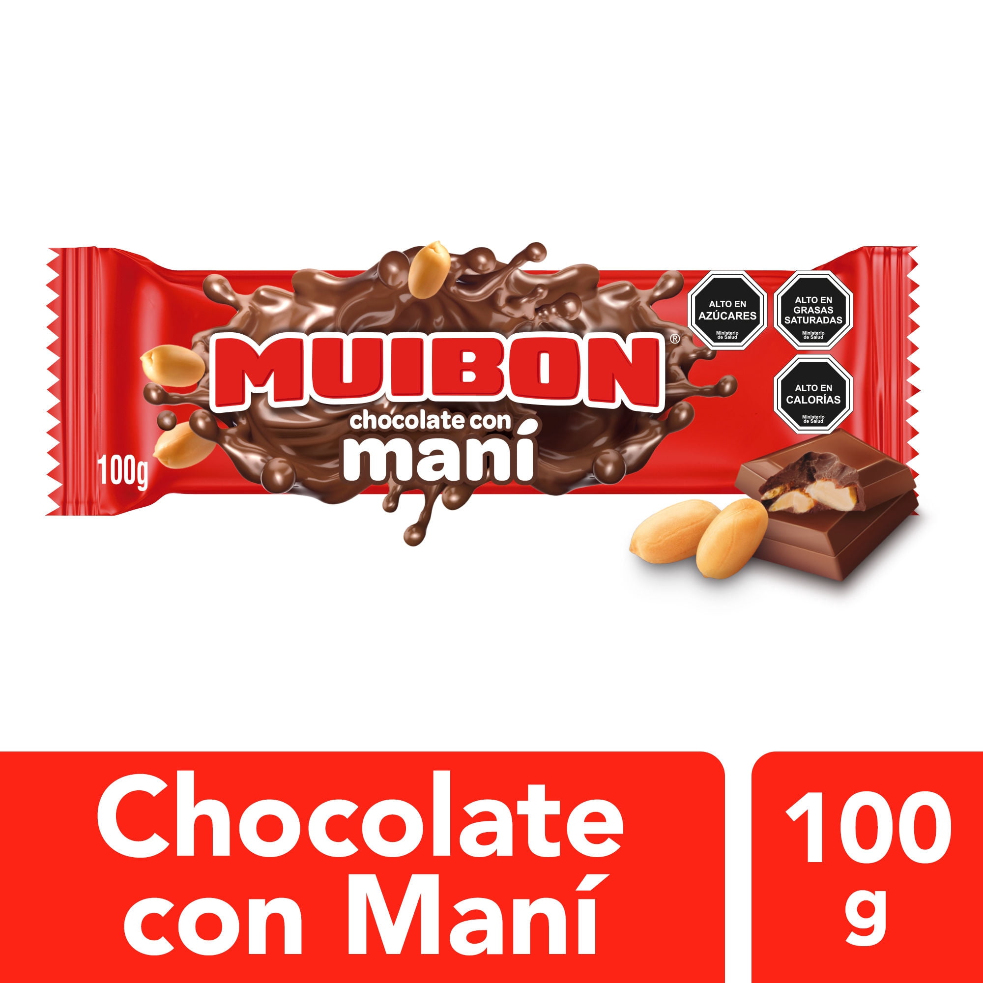 Chocolate Con Maní, 100 g | Lider