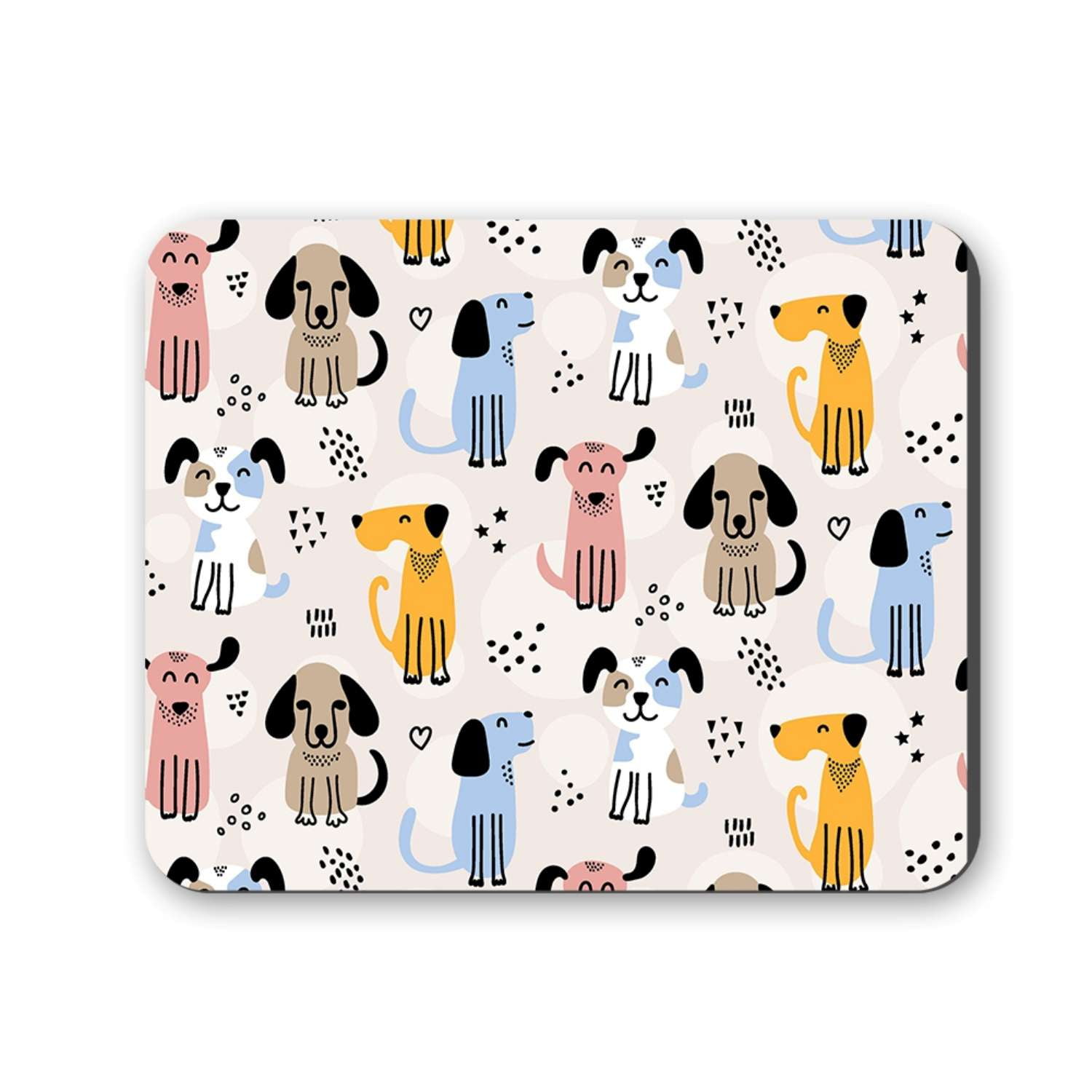 Mouse pad Perros M98V3 24x20 cm x 3 mm Neopreno ANHIZ | Lider