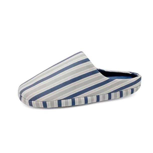 Pantufla Boulevard Hombre Gris Azul Talla L | Lider