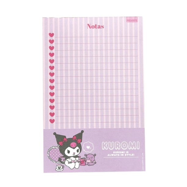 block notas kuromi | Lider