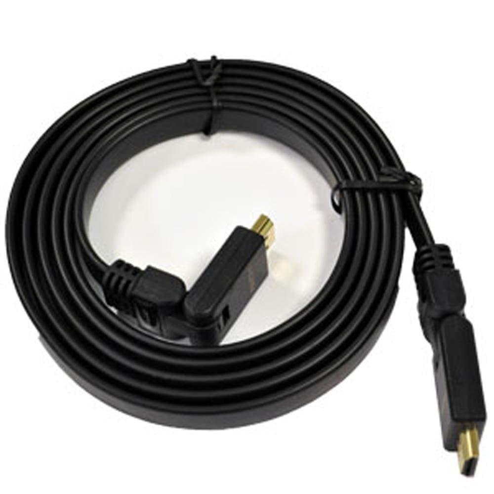Cable de Vídeo HDMI RHDMCF300 Plano, Giro de 180° 3 mts | Lider