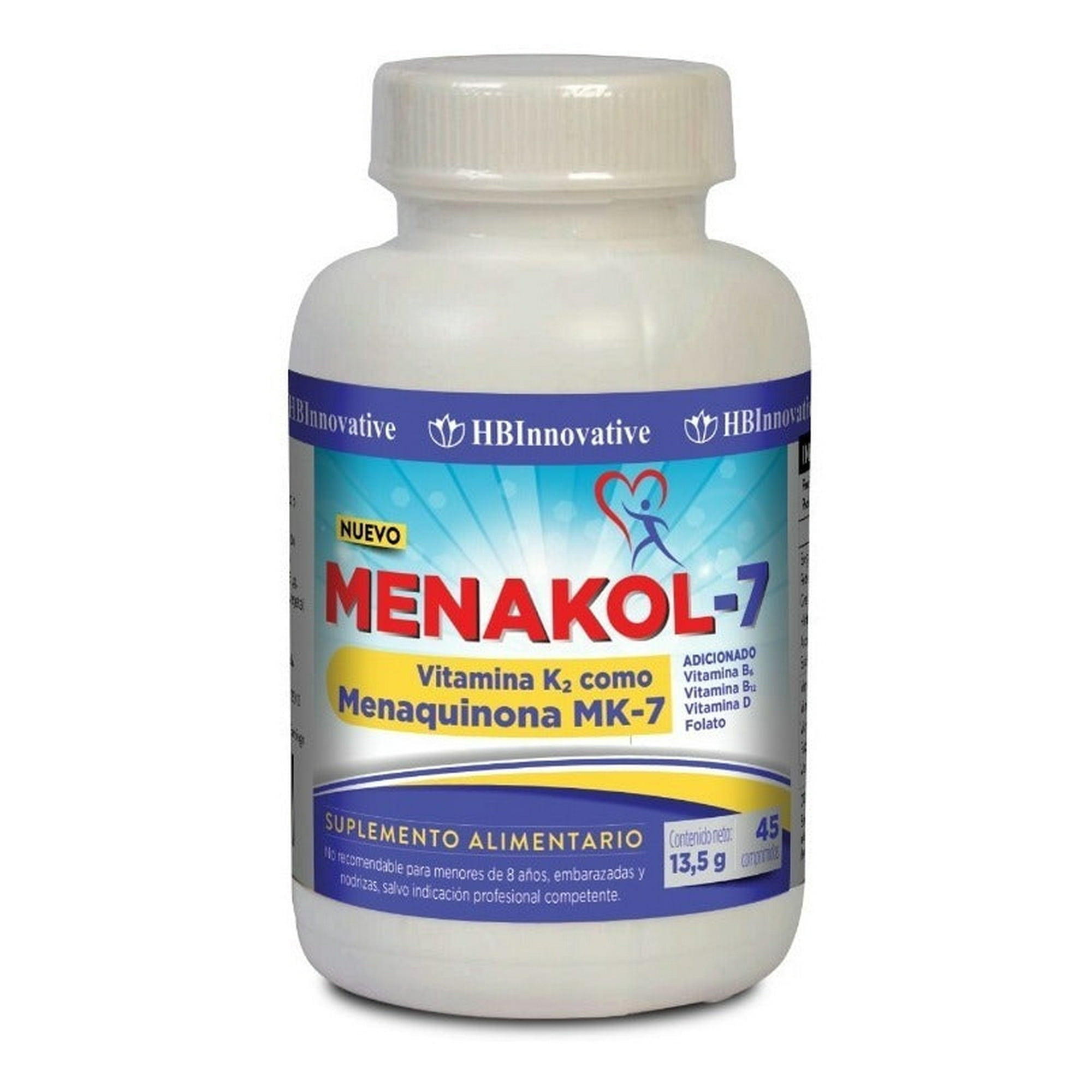 Menakol-7 K2 Mk-7 X 45 Comprimidos | Lider