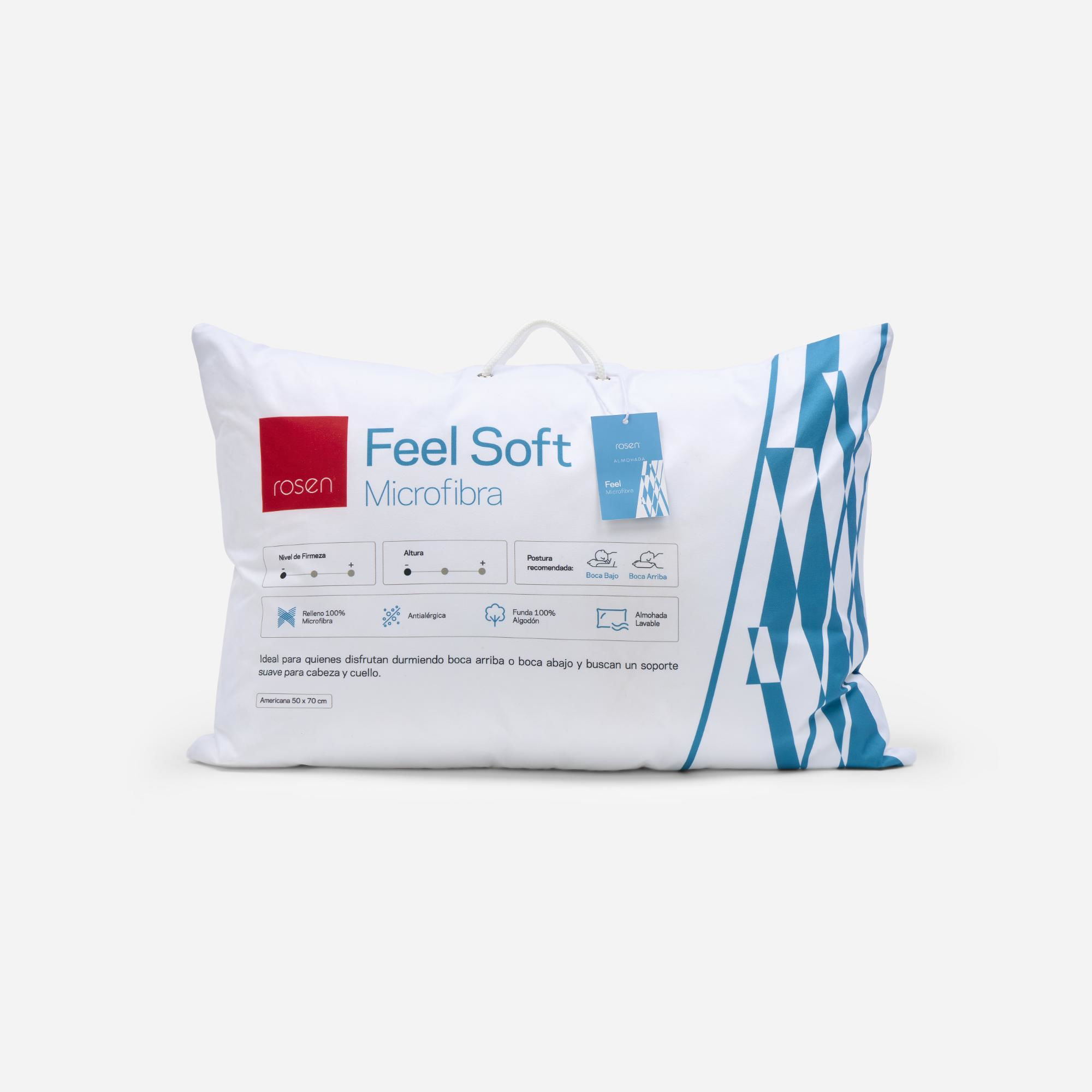 Almohada Soft 100% Algodón 50x70 cm | Lider