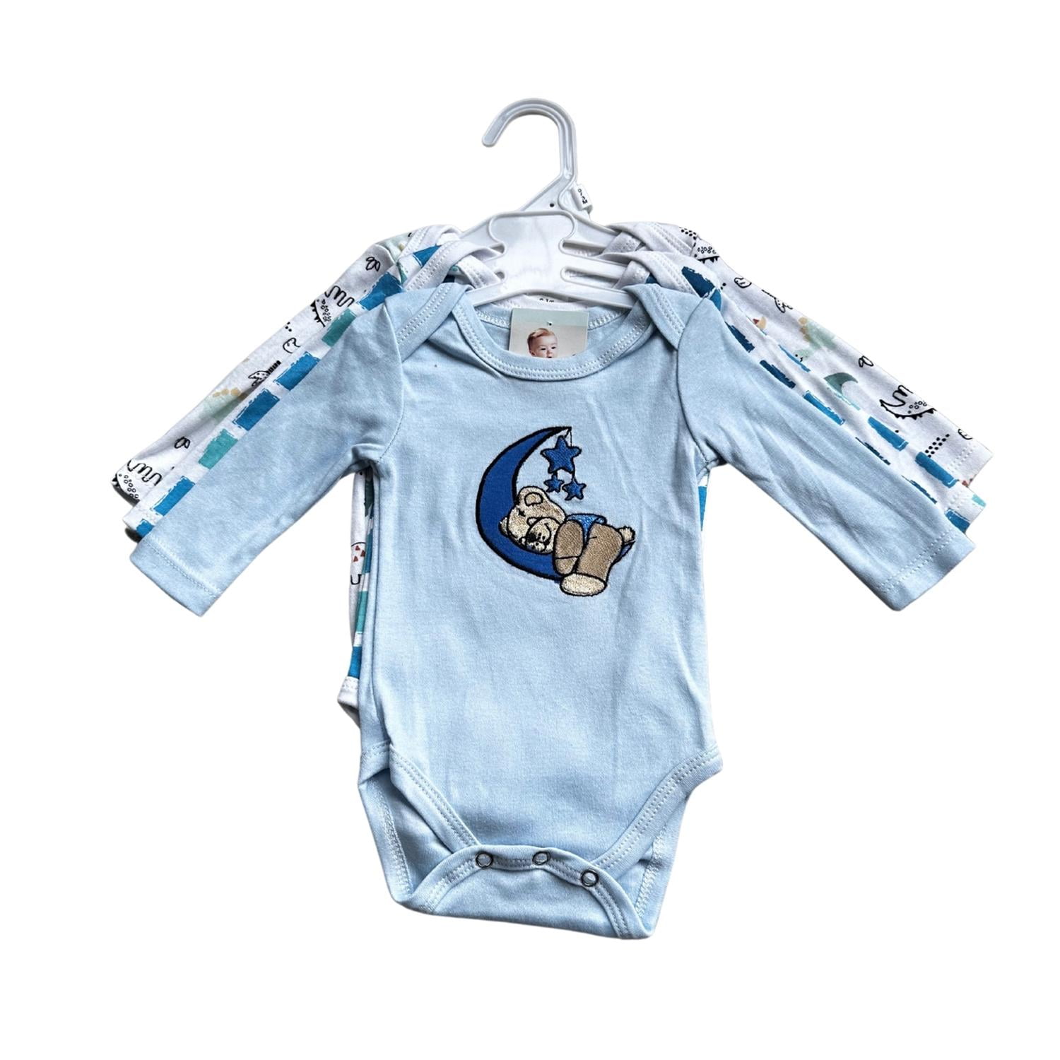 Pack 3 Piluchos Body Bebe Set Piluchos Bebe Niño multicolor 3-6 Meses ...