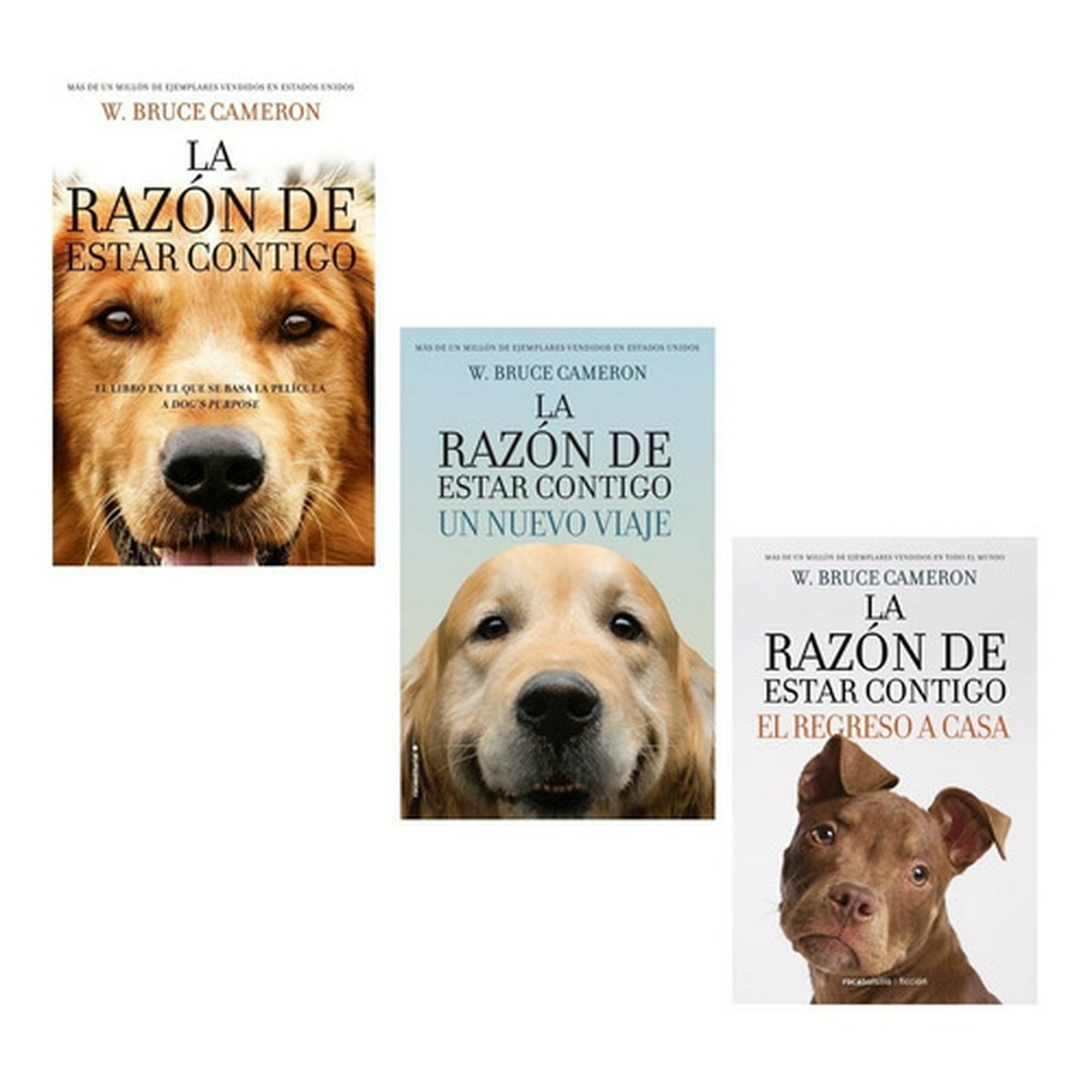 Pack Razón De Estar Contigo 1, 2 Y 3 - W. Bruce Cameron | Lider
