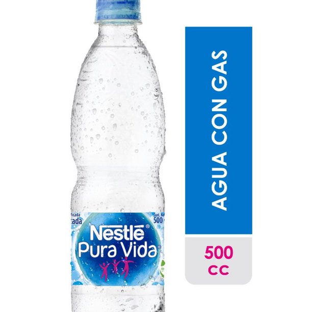 Agua Purificada Con Gas Botella, Botella 500 cc | Lider