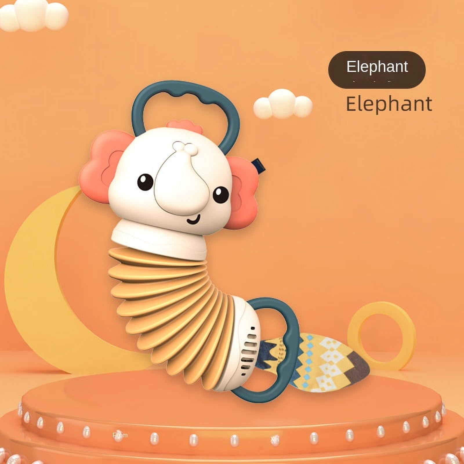 Children's Animal Accordion Baby Bedside Toy Pendant Cute Little ...