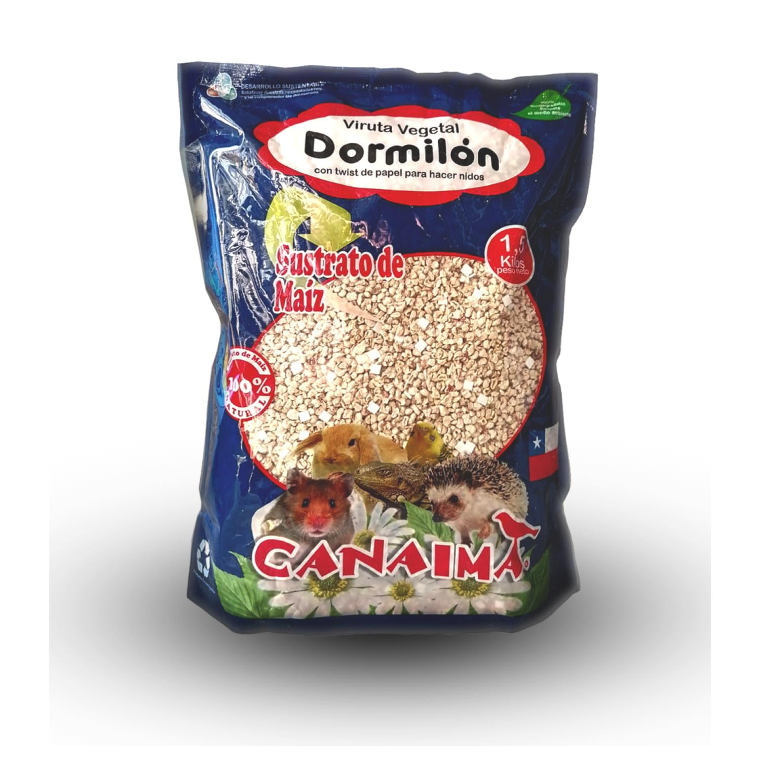 Viruta Vegetal Dormilon Super Absorbente Para Roedores 1,5kg | Lider