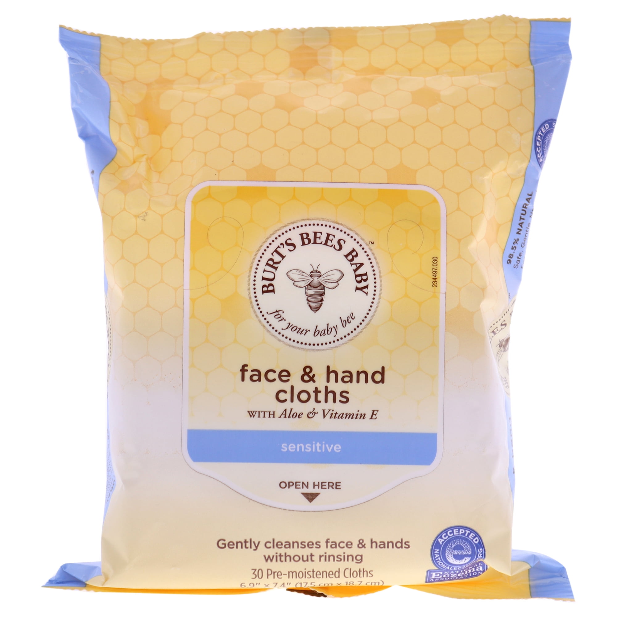 Toallitas para Cara y Manos Burts Bees 30 Unidades s | Lider