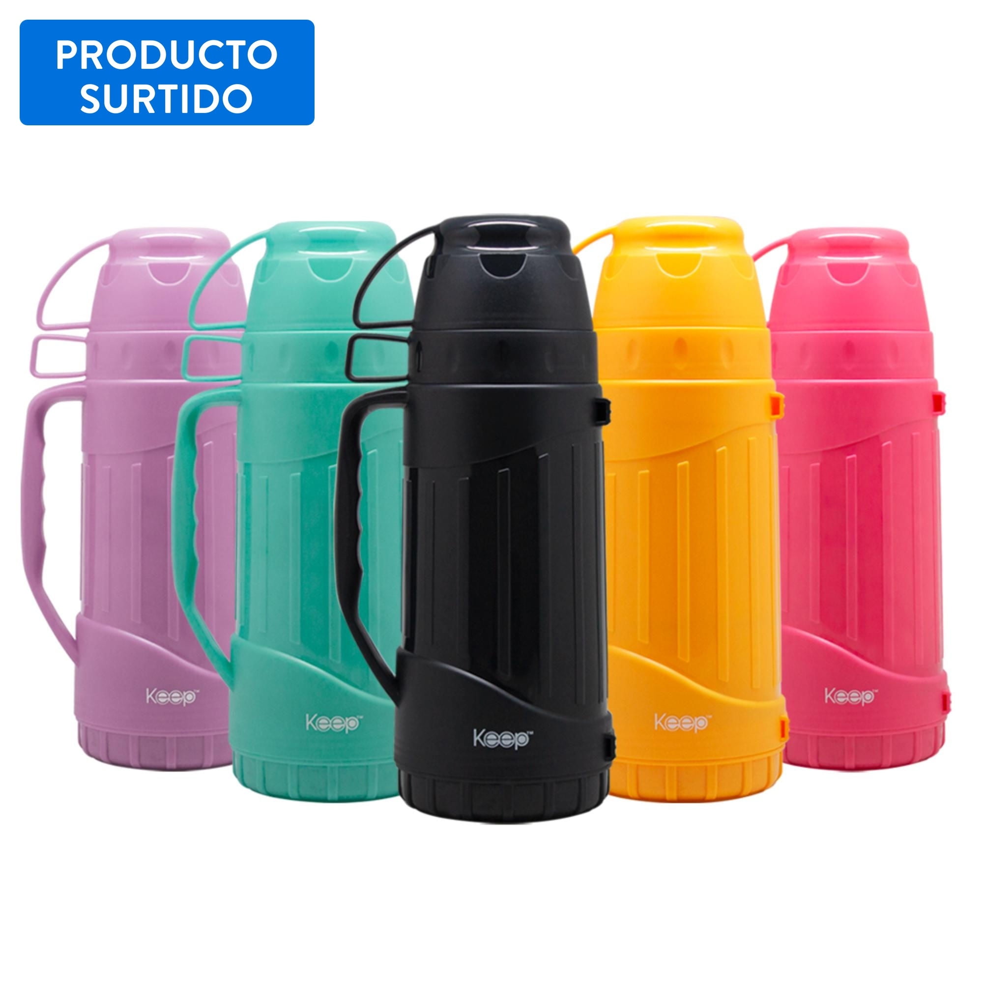 Termo Outdoor 1L Multicolor plastico, 1 Un | Lider