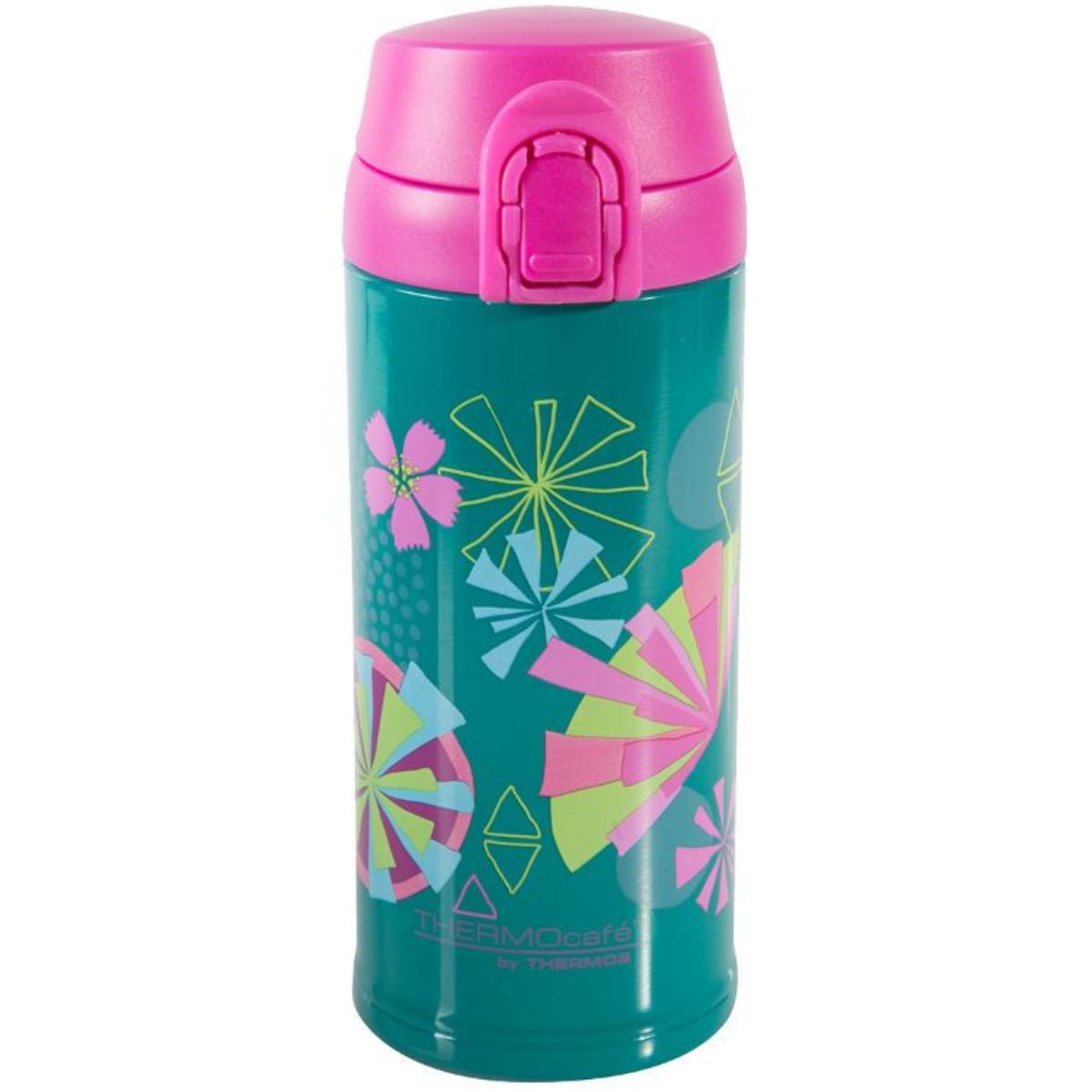 Botella Acero Inoxidable para Niñas 350 ml Flores Geometricas | Lider