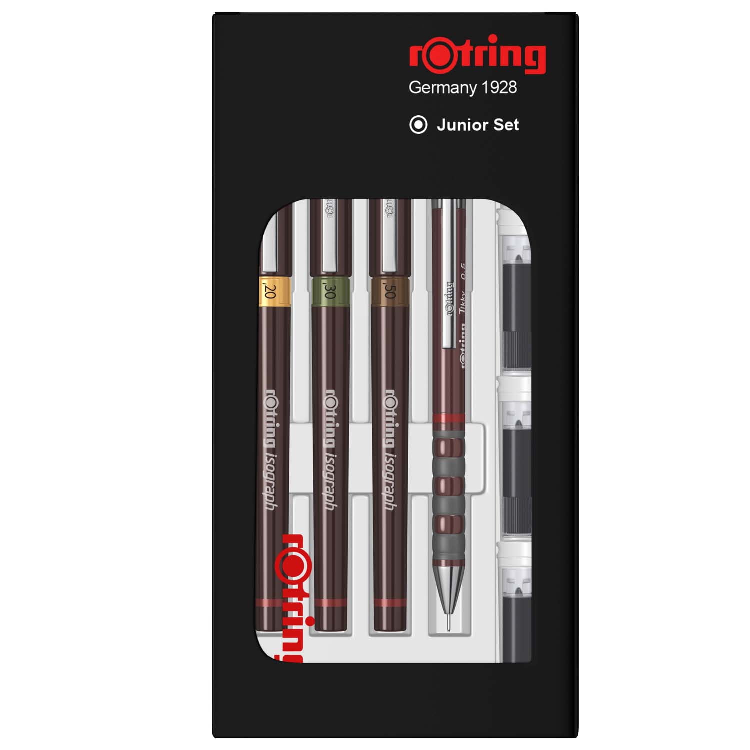 Tiralínea Recargable Rotring Isograph(0.2-0.3-0.5mm Junior) | Lider